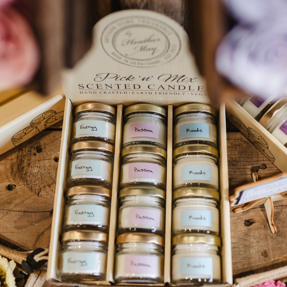 Mini Scented Candles – by HeatherMay
